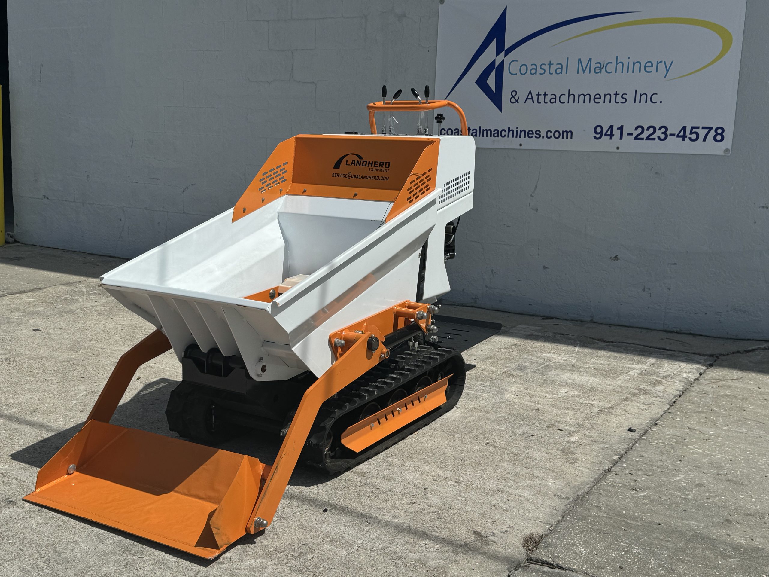 Mini Dumping Bucket by LandHero - Coastal Machinery & Attachments