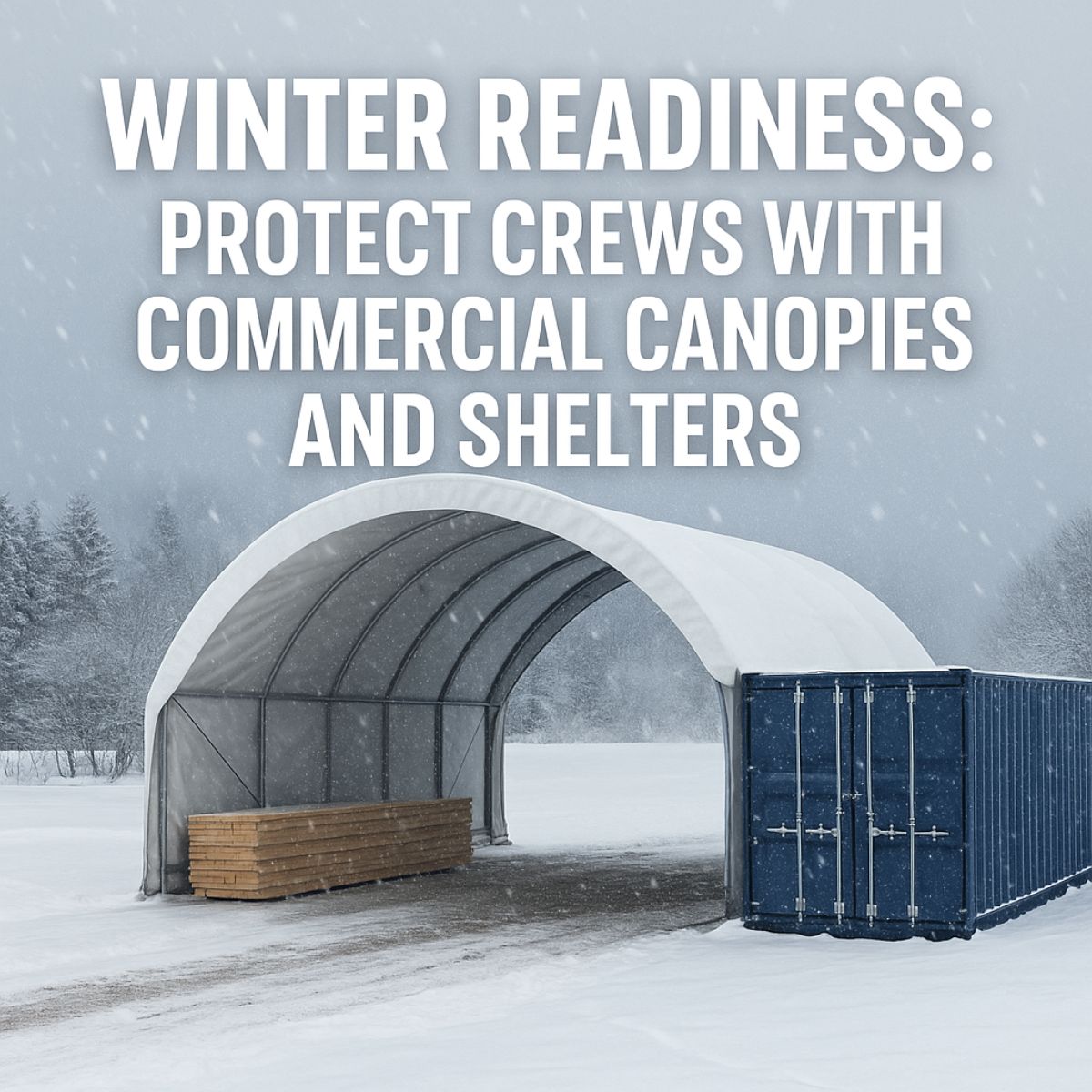 Protect Crews with Commercial Canopies and Shelters | Commercial Canopies